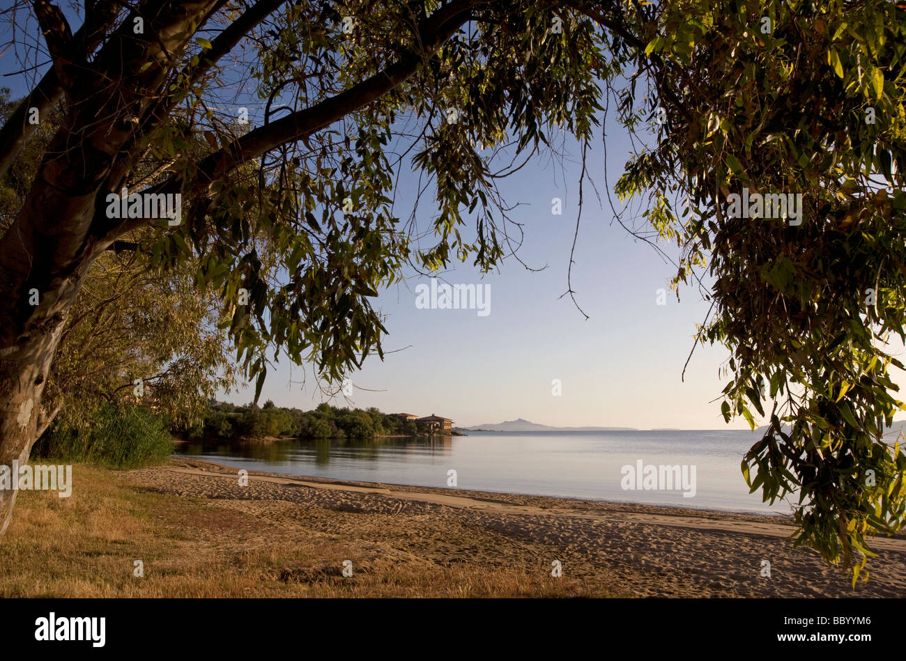 Cannigione beach, Sardinia Stock Photo - Alamy