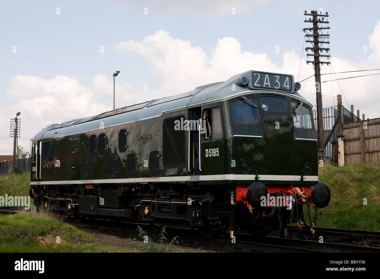 sulzer type 2 D5185 great central railway loughborough uk Stock Photo ...