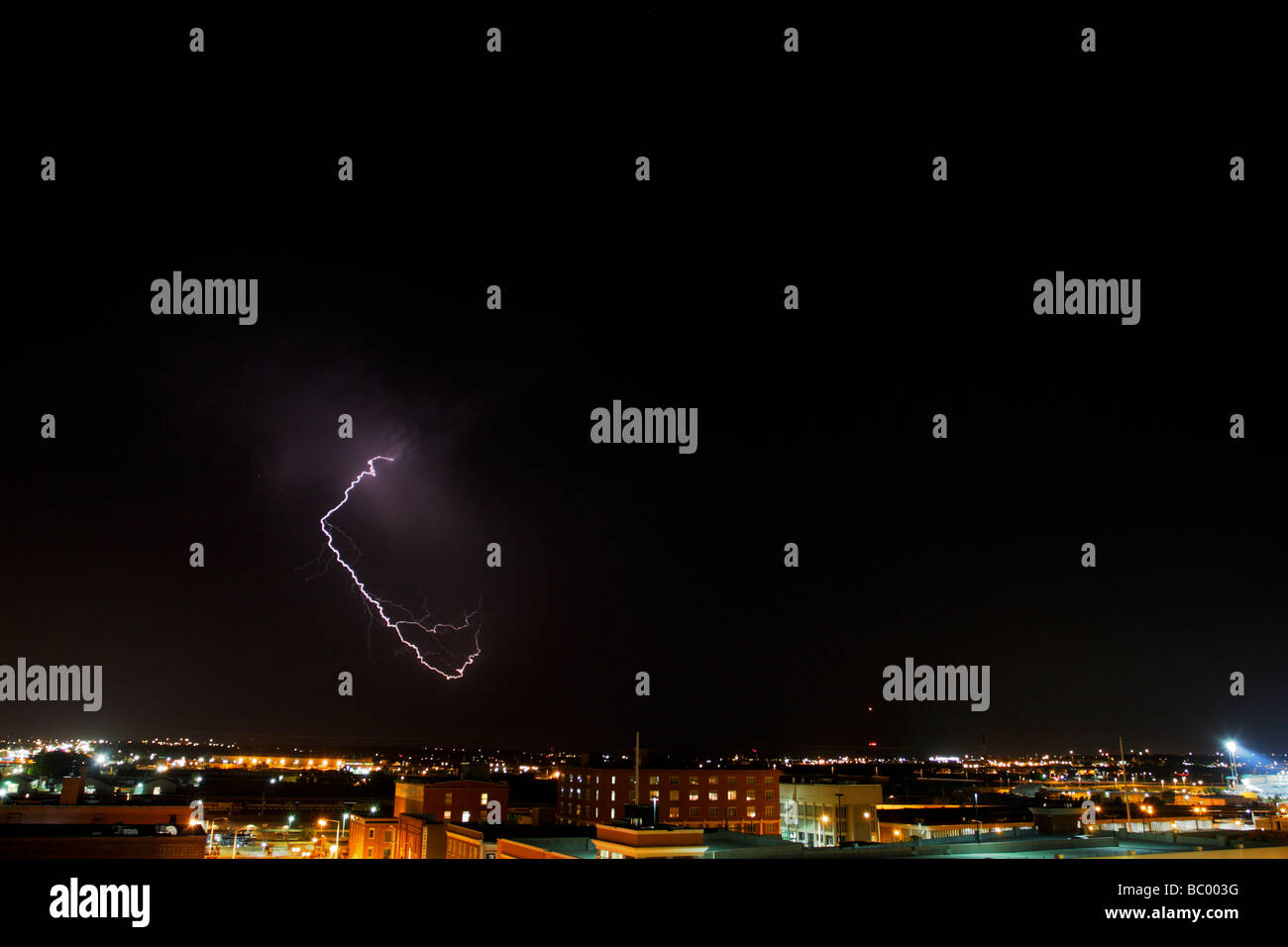Lightning in clouds Stock Photo - Alamy