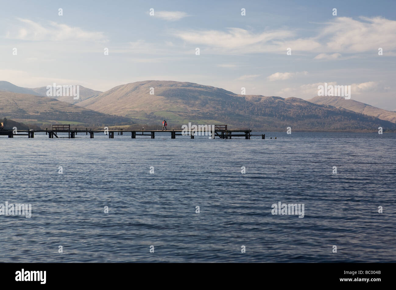 Loch lomond pier hi-res stock photography and images - Alamy