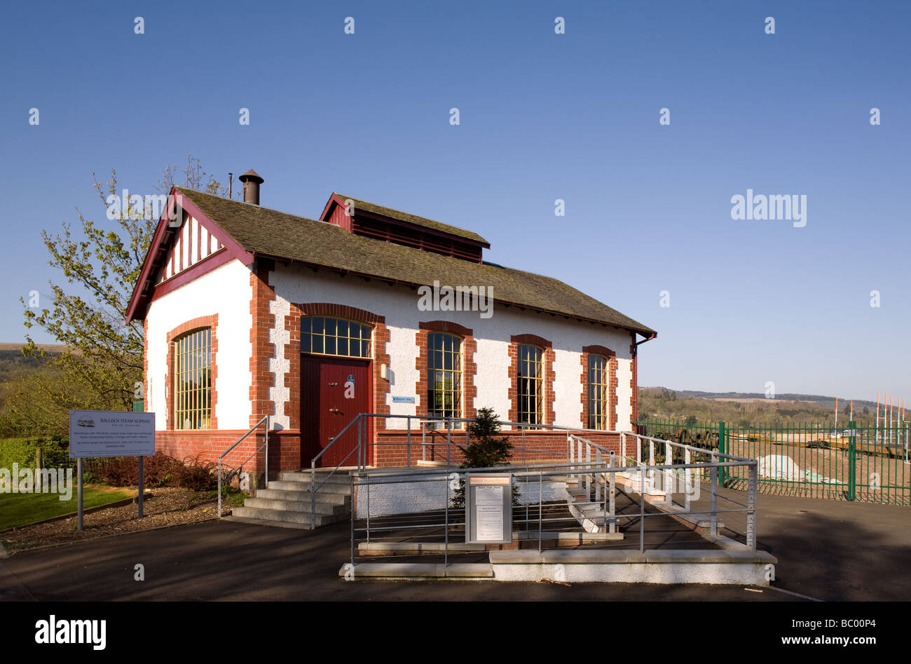 Balloch Steam Slipway, Loch Lomond Stock Photo - Alamy