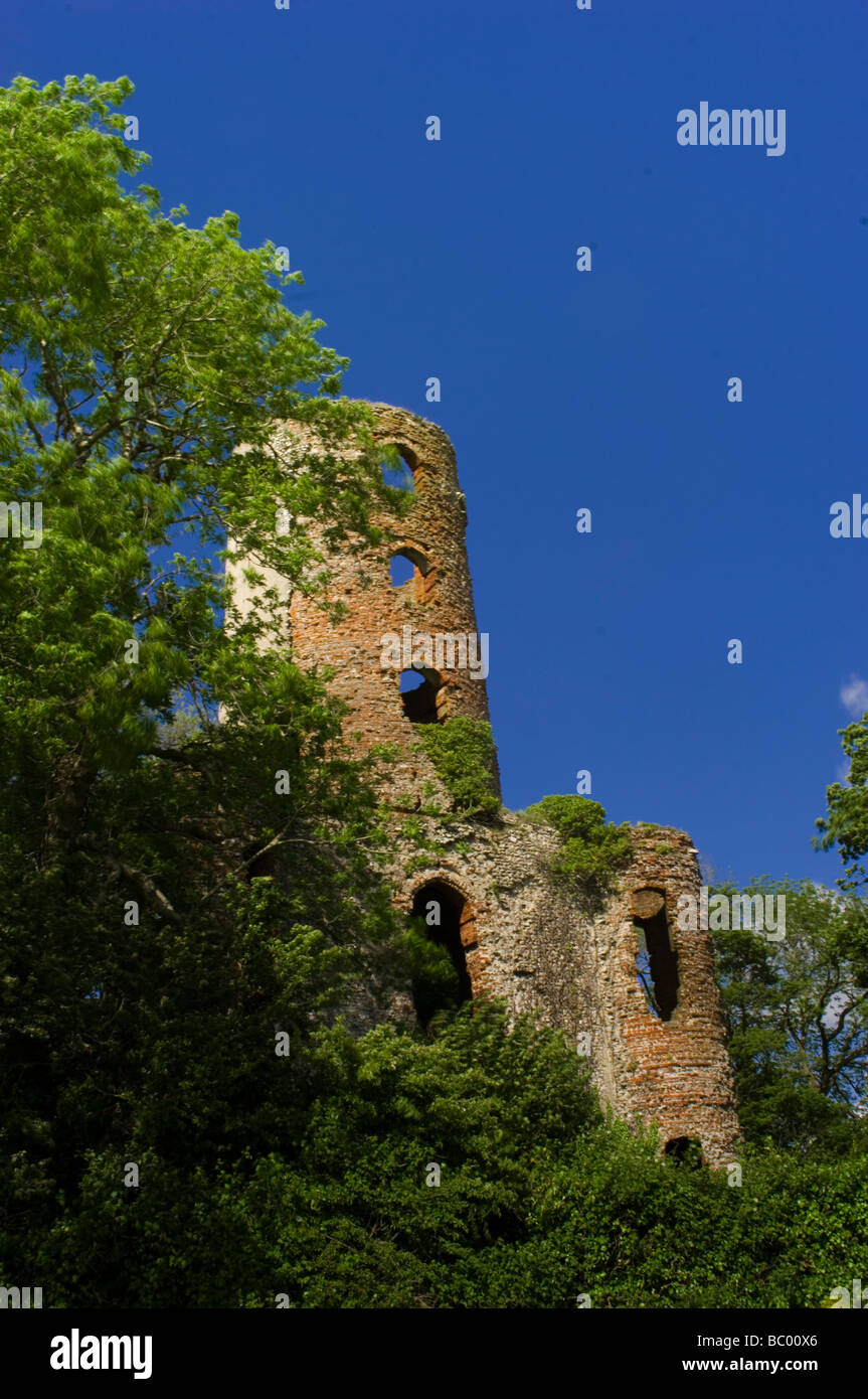 Racton Memorial Ruins near Chichester Hampshire Stock Photo - Alamy
