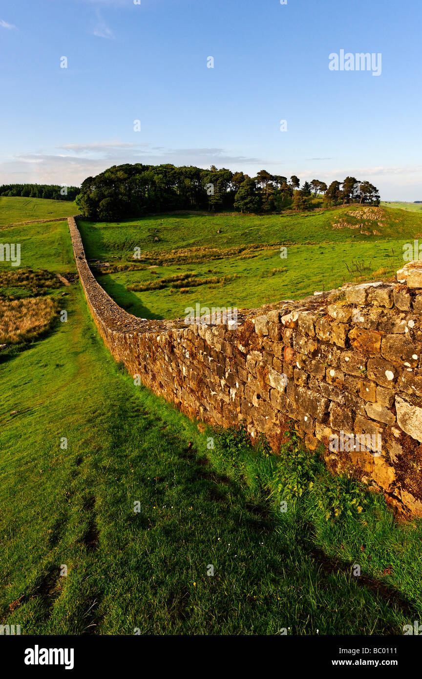 Exterior view of Housesteads Roman Fort and the Knag Burn Gateway ...