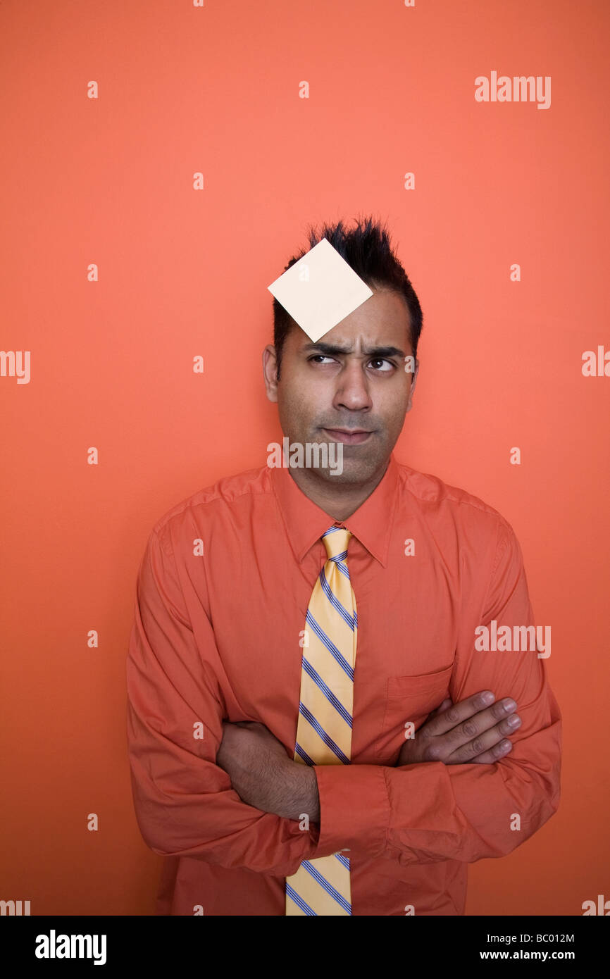 Person sticky forehead hi-res stock photography and images - Alamy