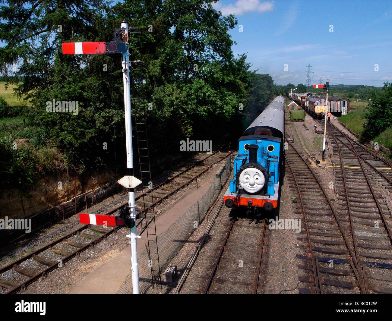 Colne Valley Railway Essex Britain Thomas the Tank Engine Stock Photo ...