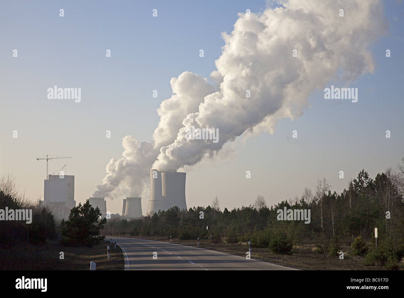 Brown coal power station in Boxberg, Germany Stock Photo - Alamy