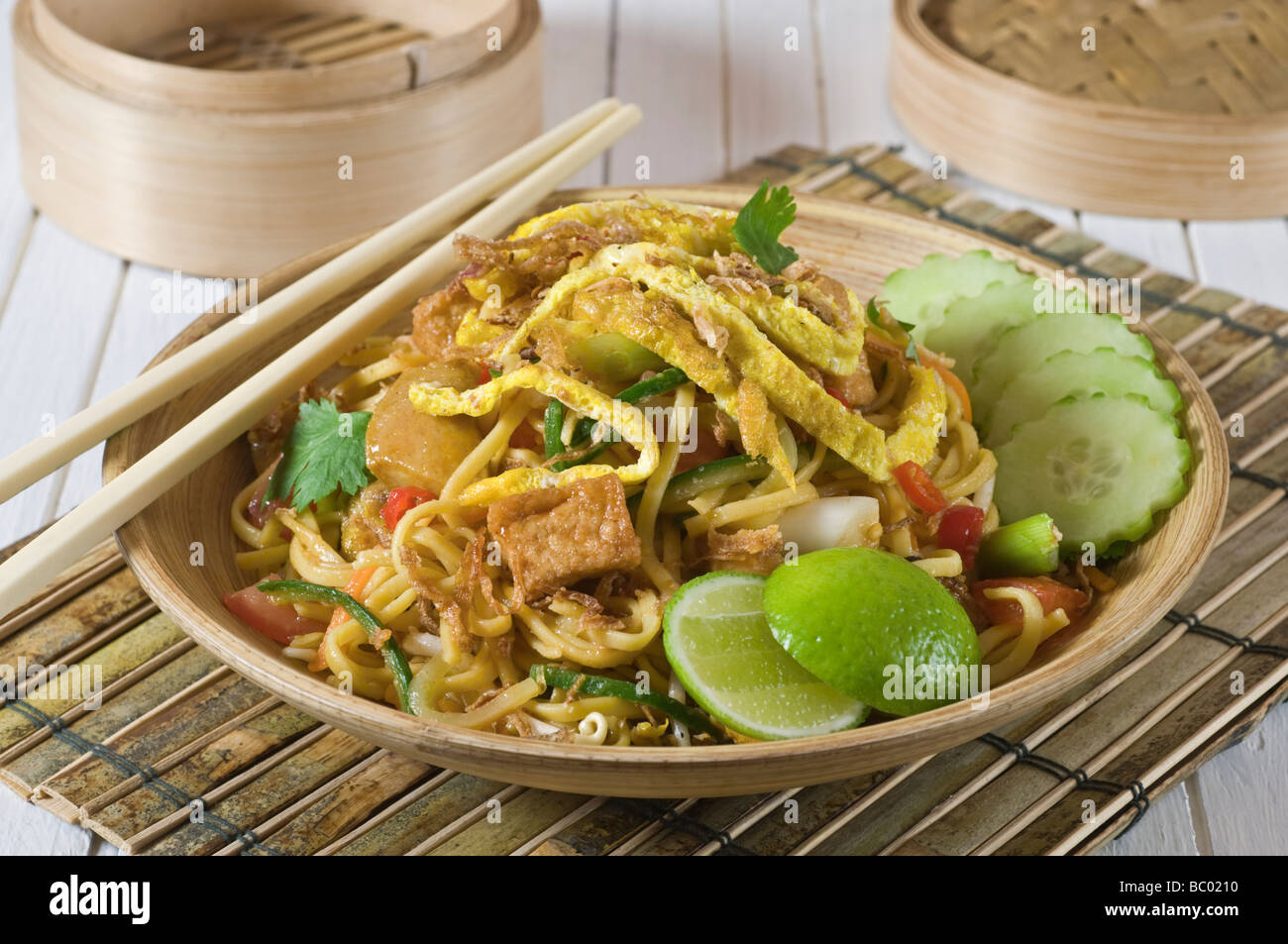 Mee goreng Indonesia Malaysia Singapore Fried noodles Food Stock Photo ...