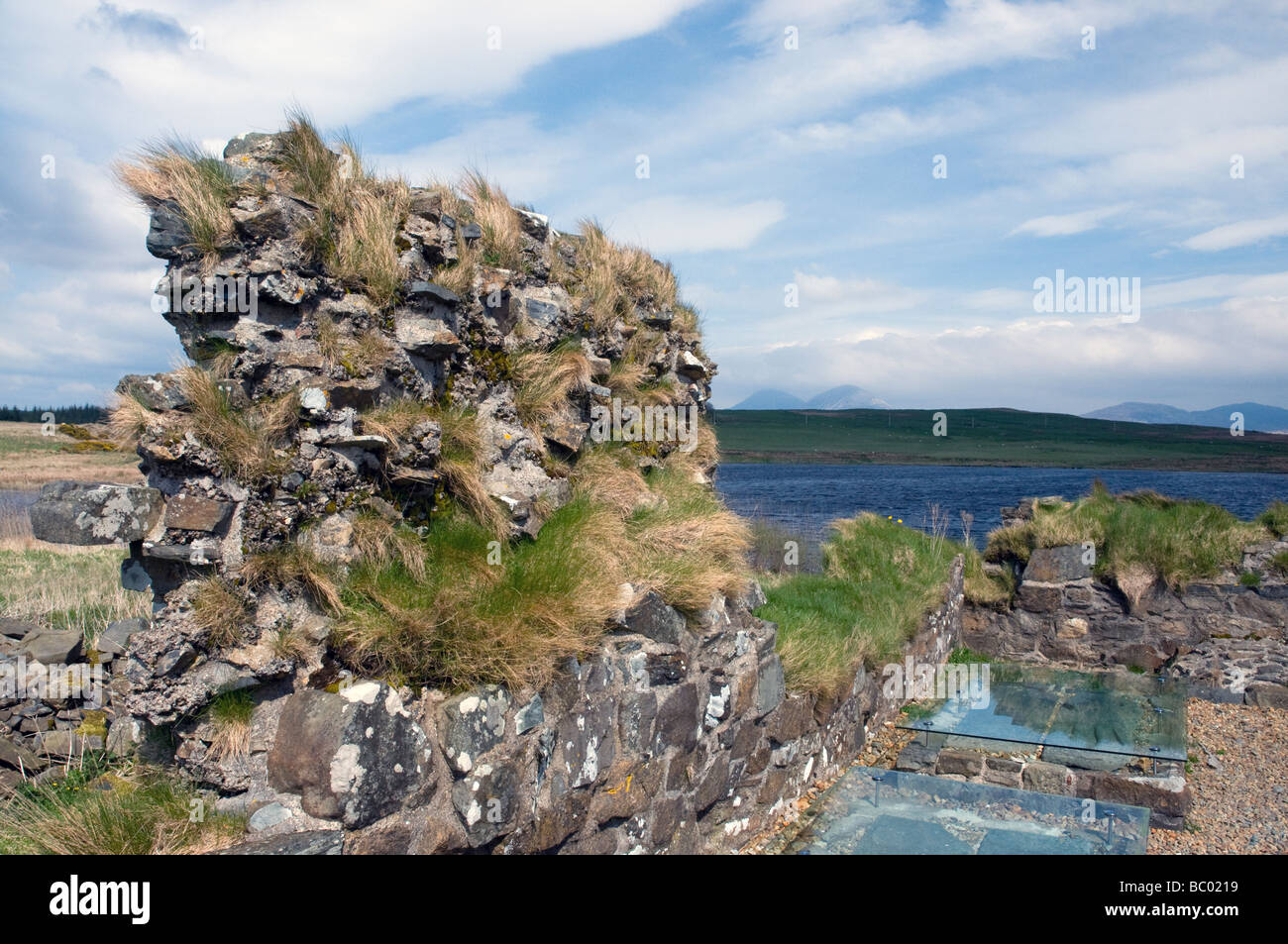 finlaggan the remains of the seat of the lords of the isles islay ...