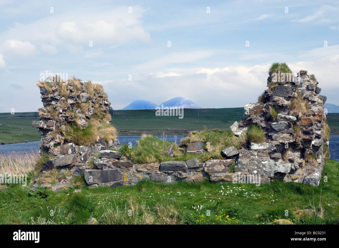 finlaggan the remains of the ancient and historic seat of the lords of ...