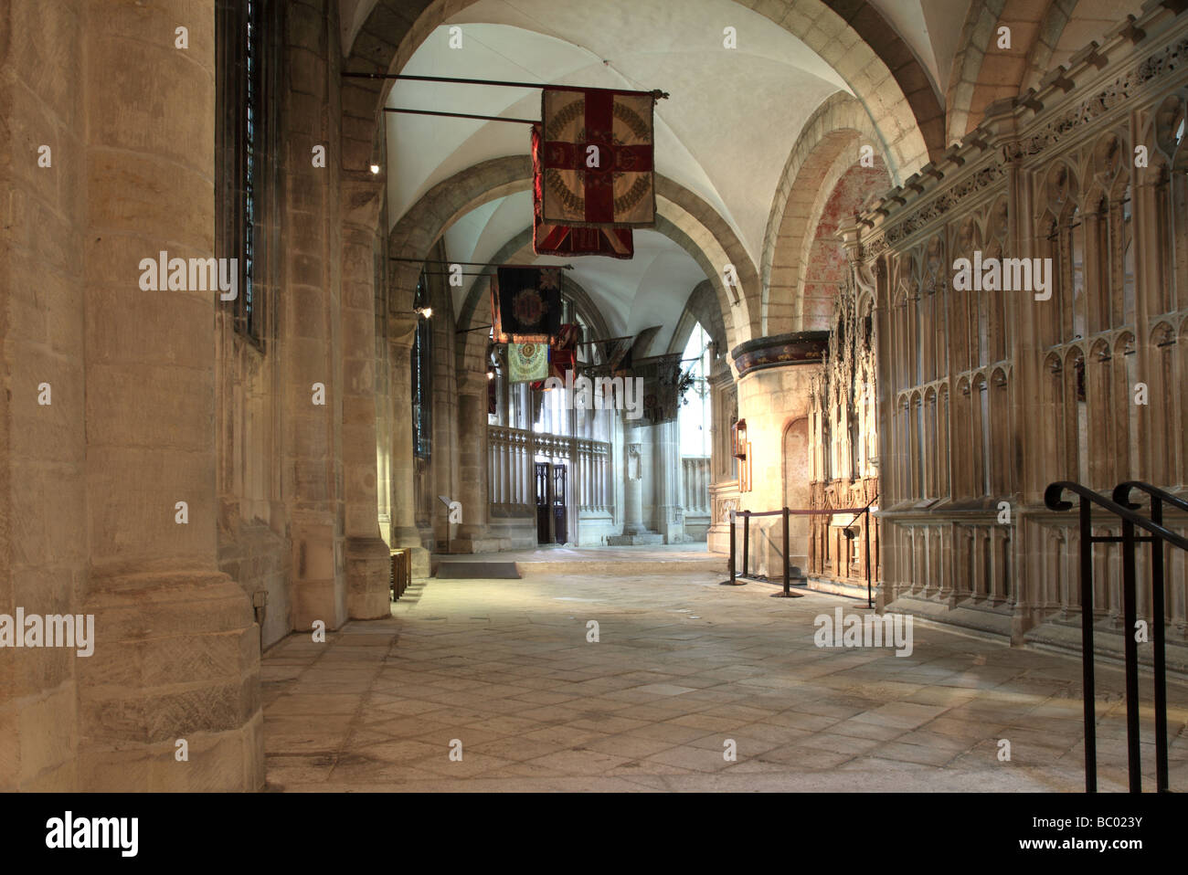 Interior of Gloucester Cathedral, England Stock Photo - Alamy