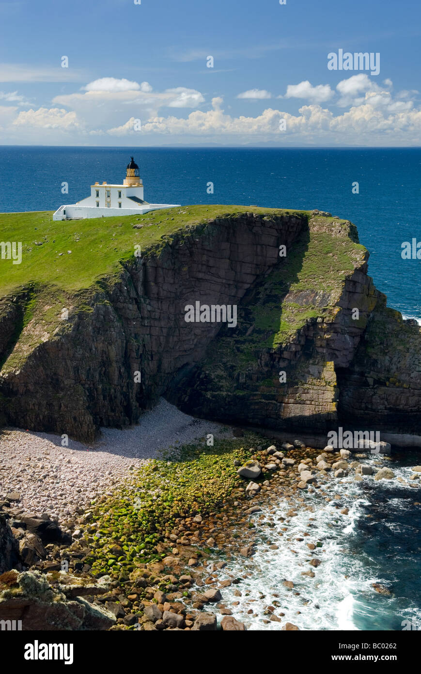 Rhu Stoer Lighthouse at Point of Stoer Assynt Coigach Scenic Area ...
