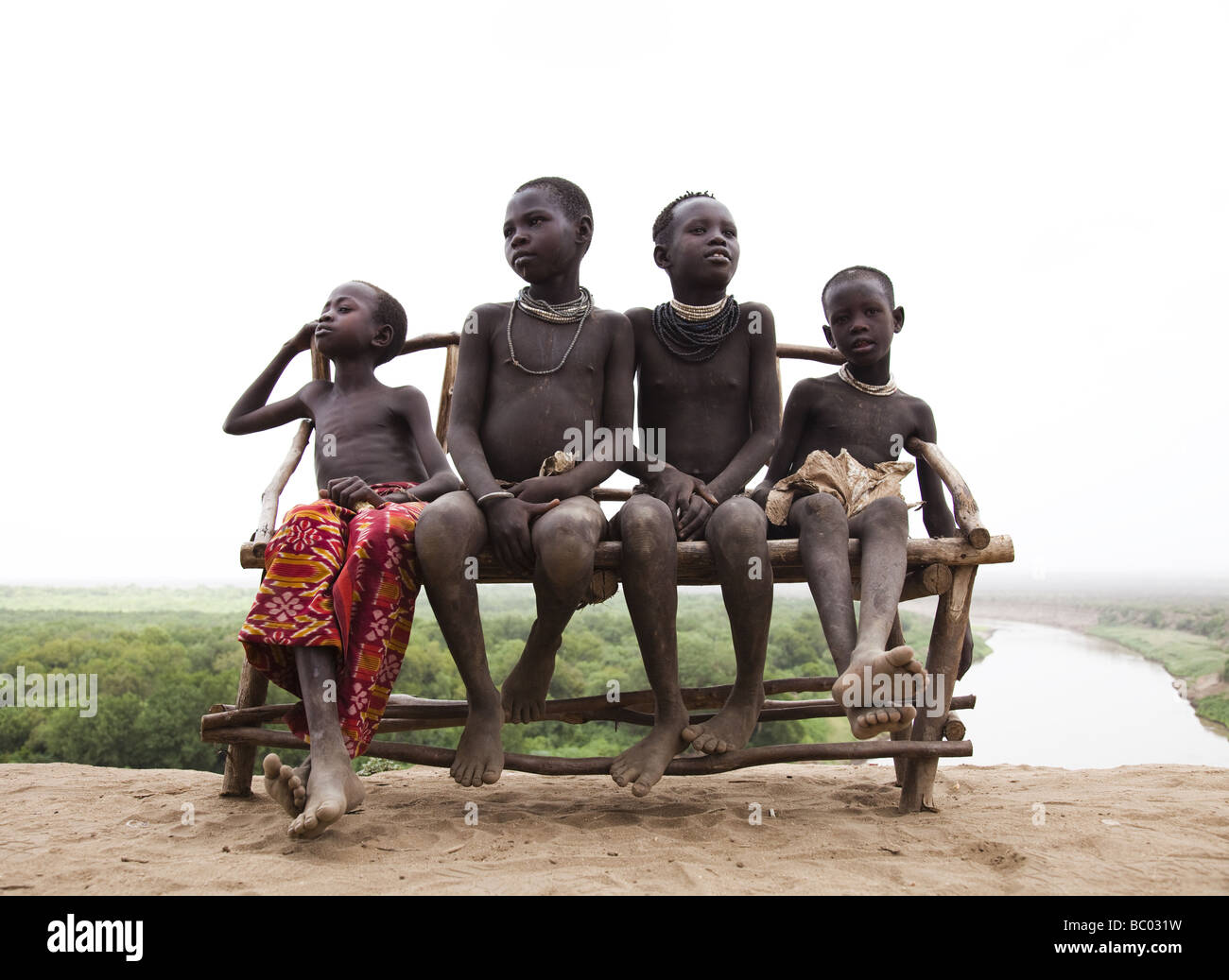 Village omo river valley hi-res stock photography and images - Alamy