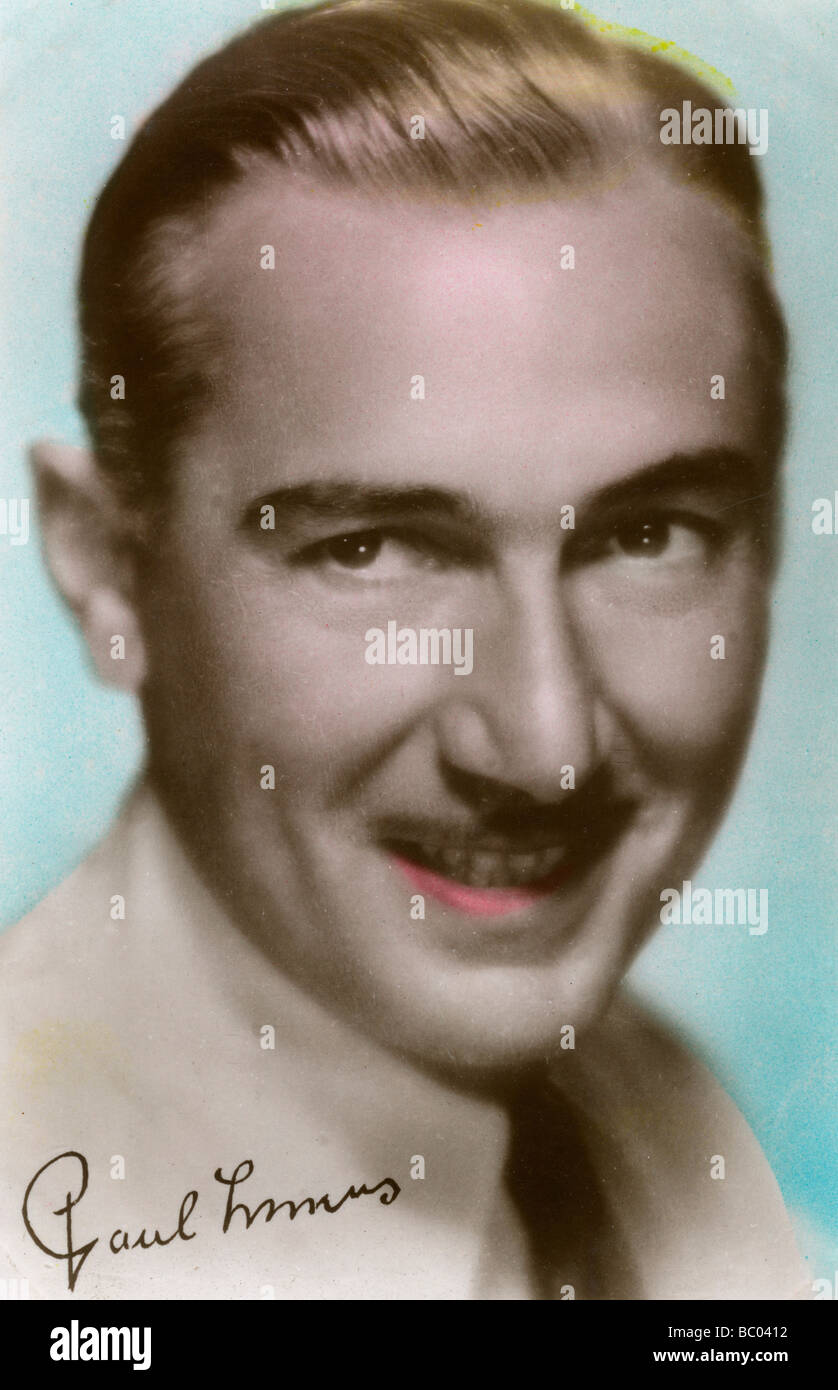 Paul Lukas (1895-1971), Hungarian actor, c1930s. Artist: Unknown Stock ...