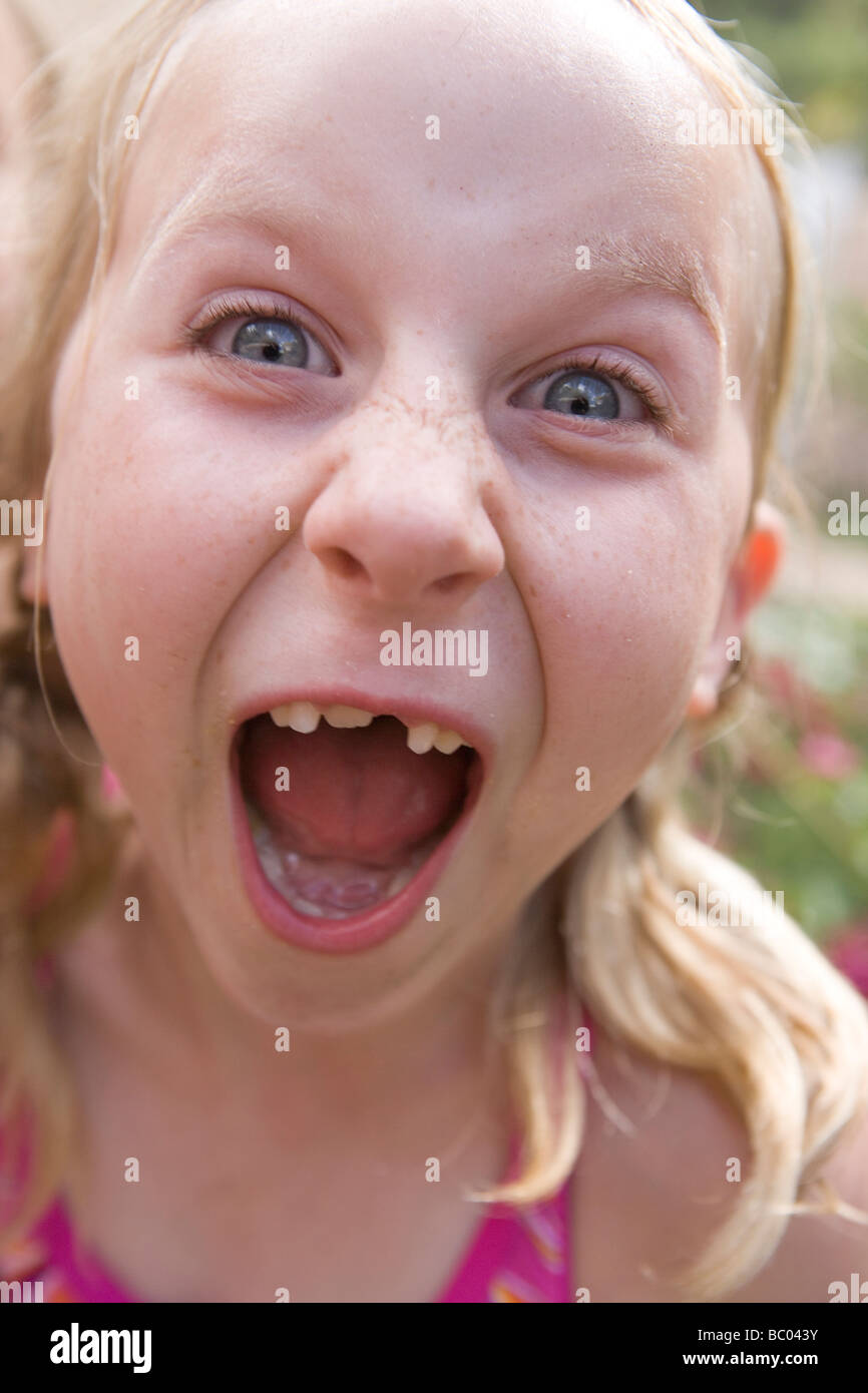 Seven year old girl birthday hi-res stock photography and images - Alamy