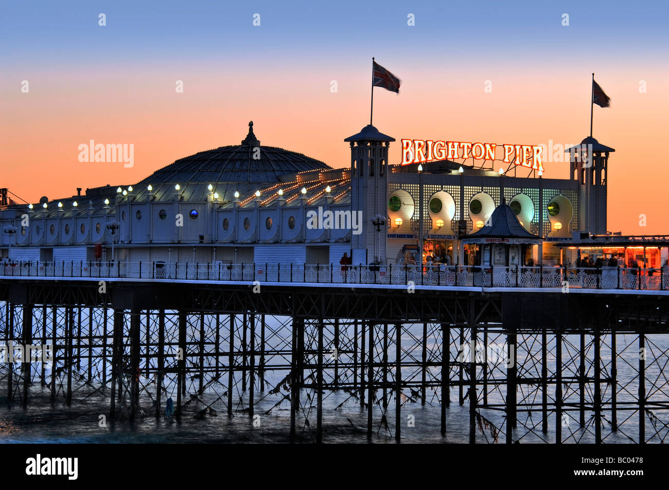 Palace pier brighton hi-res stock photography and images - Alamy