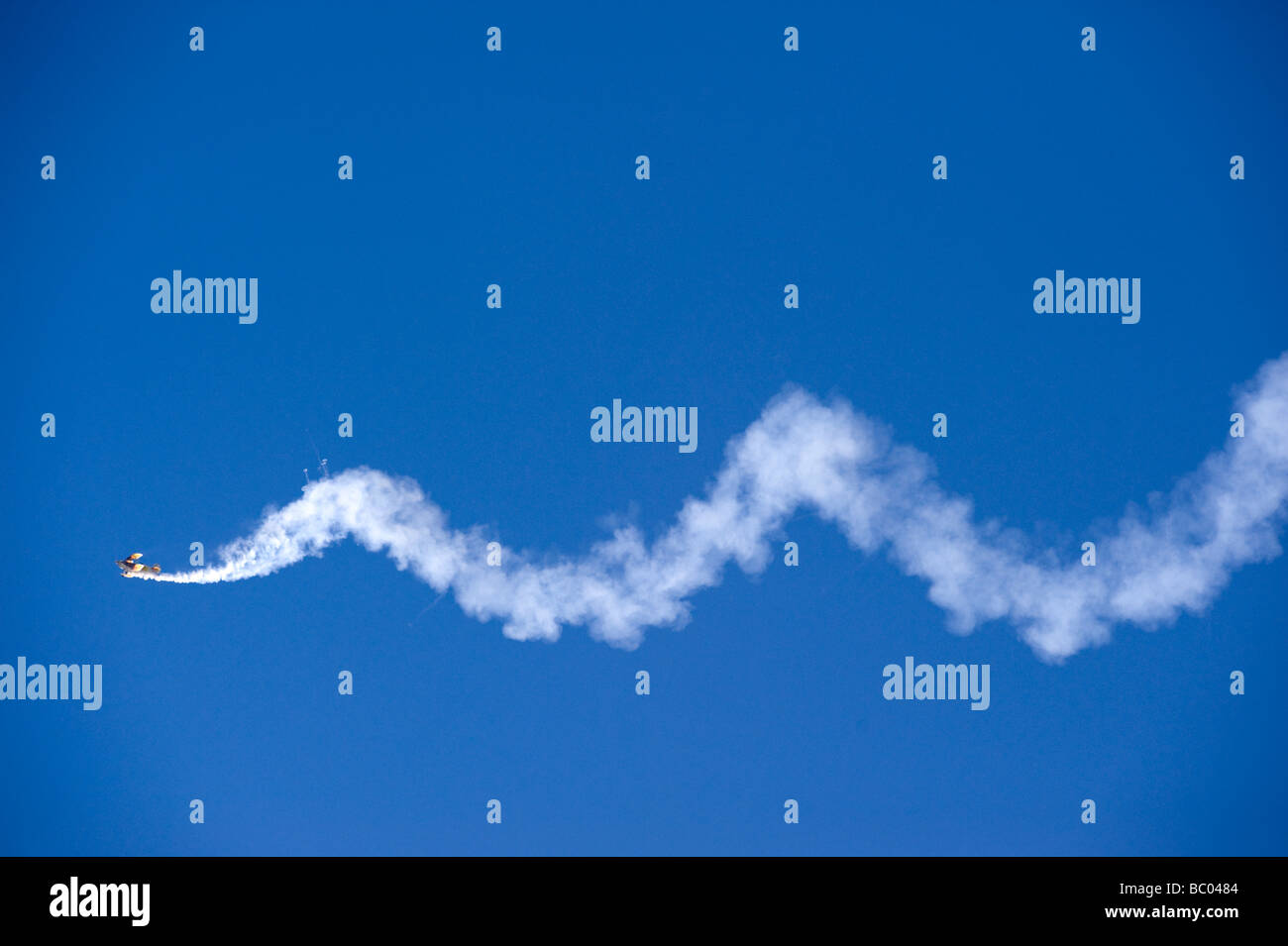 Acrobatic Plane in Flight Stock Photo - Alamy