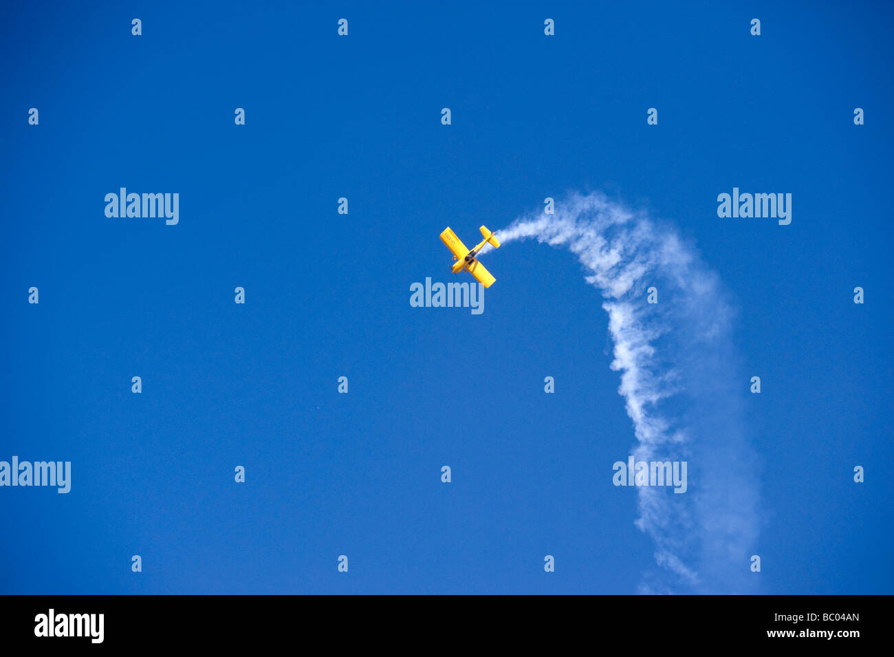Acrobatic Plane in Flight Stock Photo - Alamy