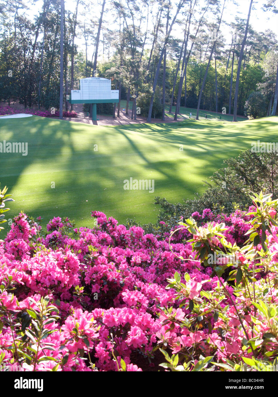 Augusta National Golf Course - 2009 Masters Stock Photo - Alamy