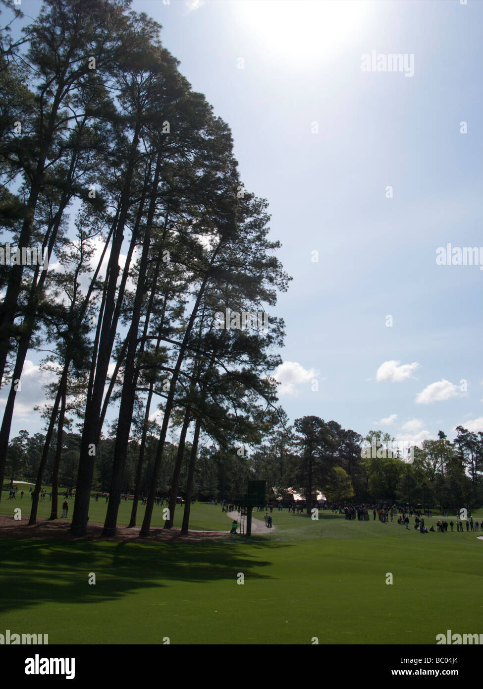 Augusta National Golf Course - 2009 Masters Stock Photo - Alamy