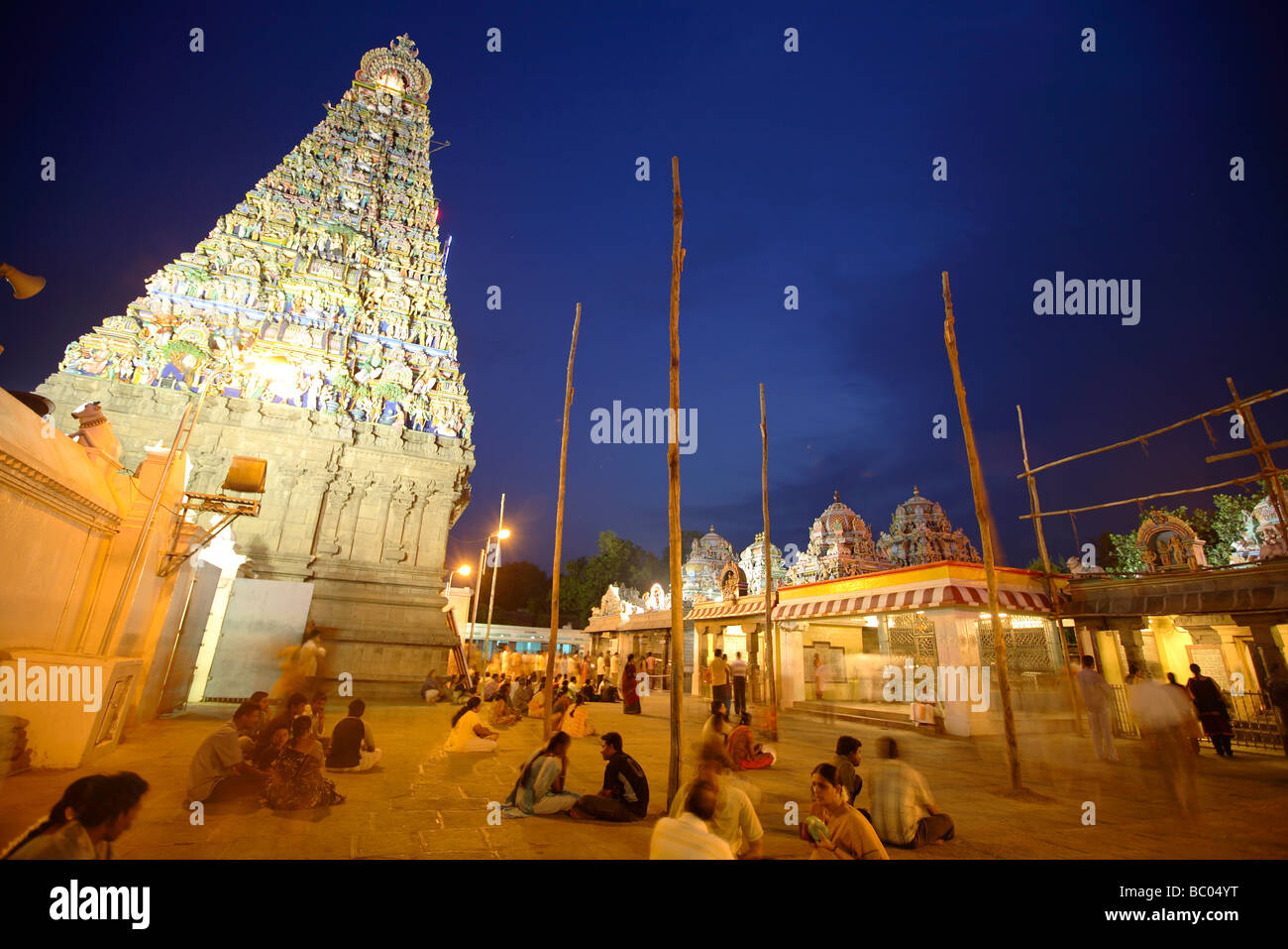 Kapaleeswarar temple mylapore hi-res stock photography and images - Alamy