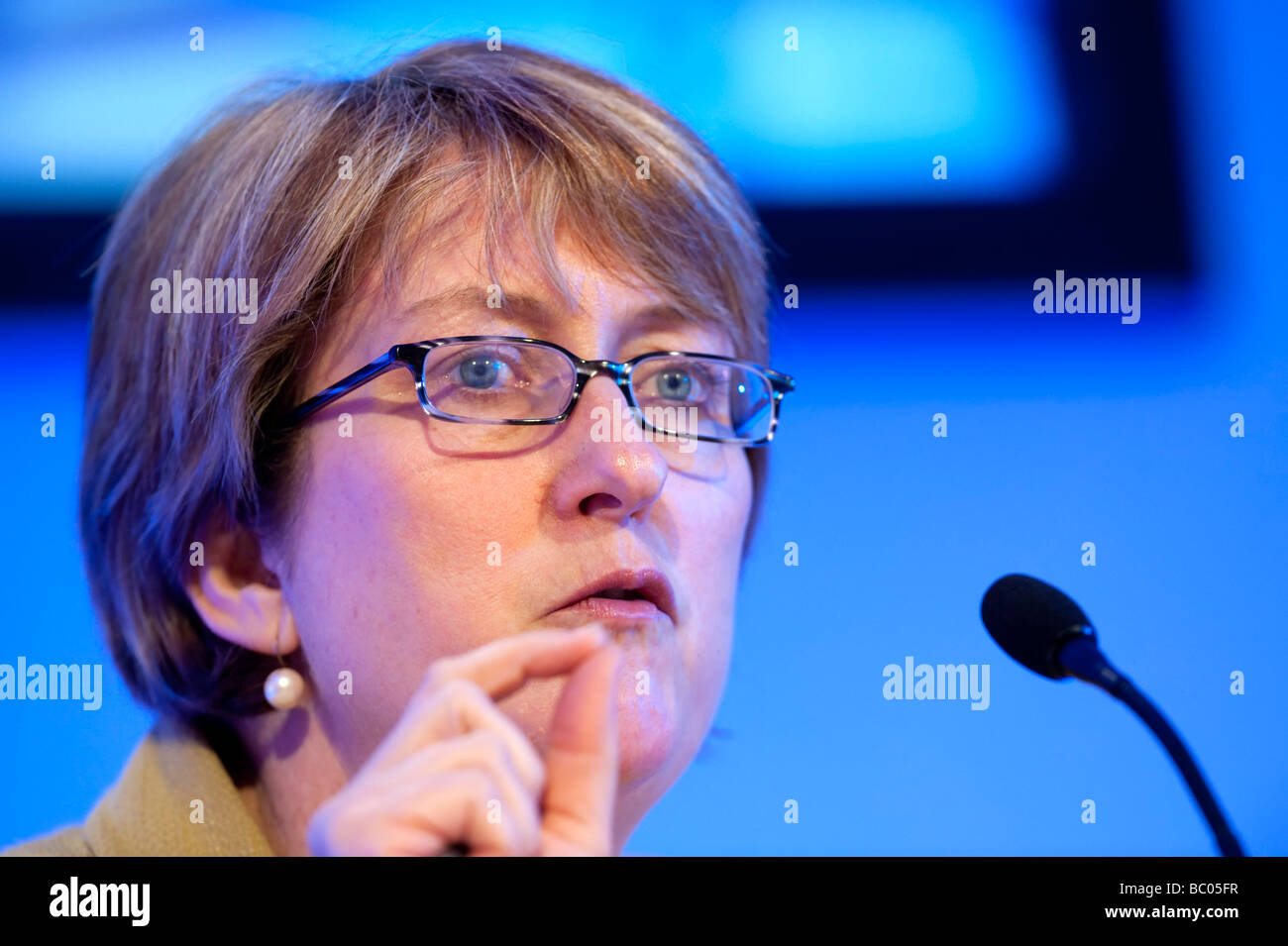 Former British Home Secretary Jacqui Smith MP Stock Photo - Alamy