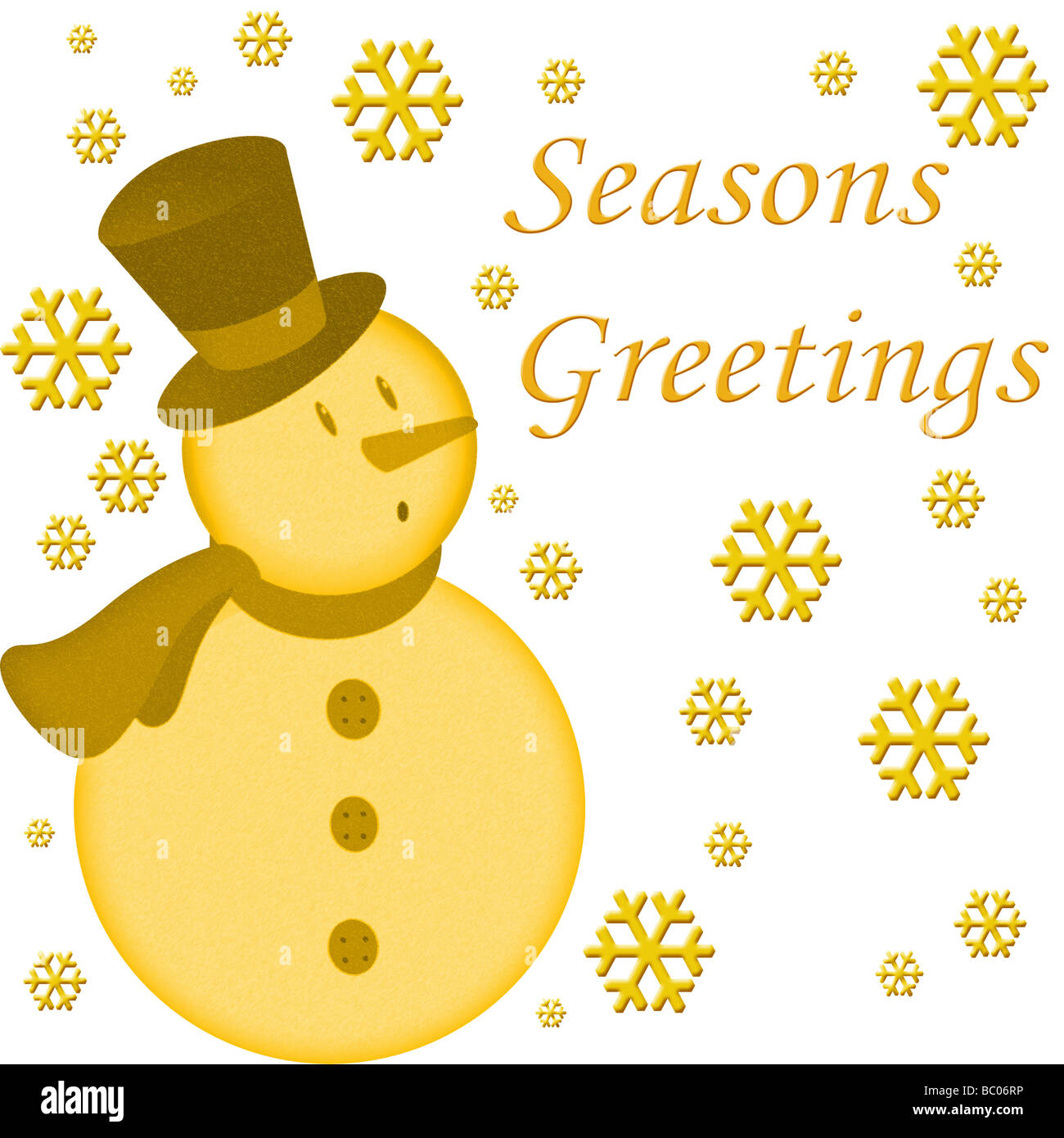 Snowman border hi-res stock photography and images - Alamy