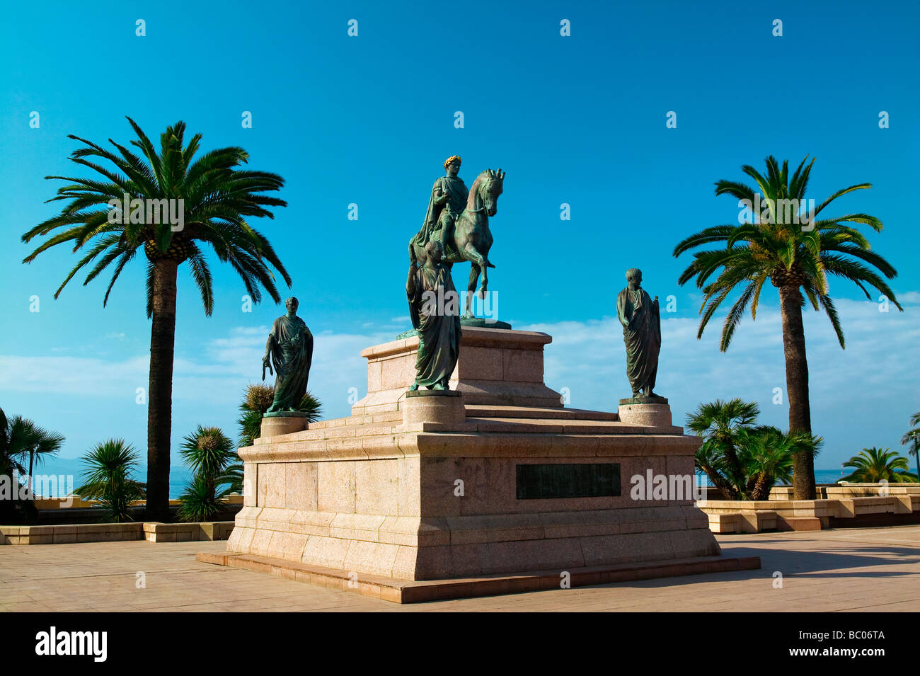 NAPOLEON AND HIS BROTHERS AJACCIO CORSICA FRANCE Stock Photo - Alamy
