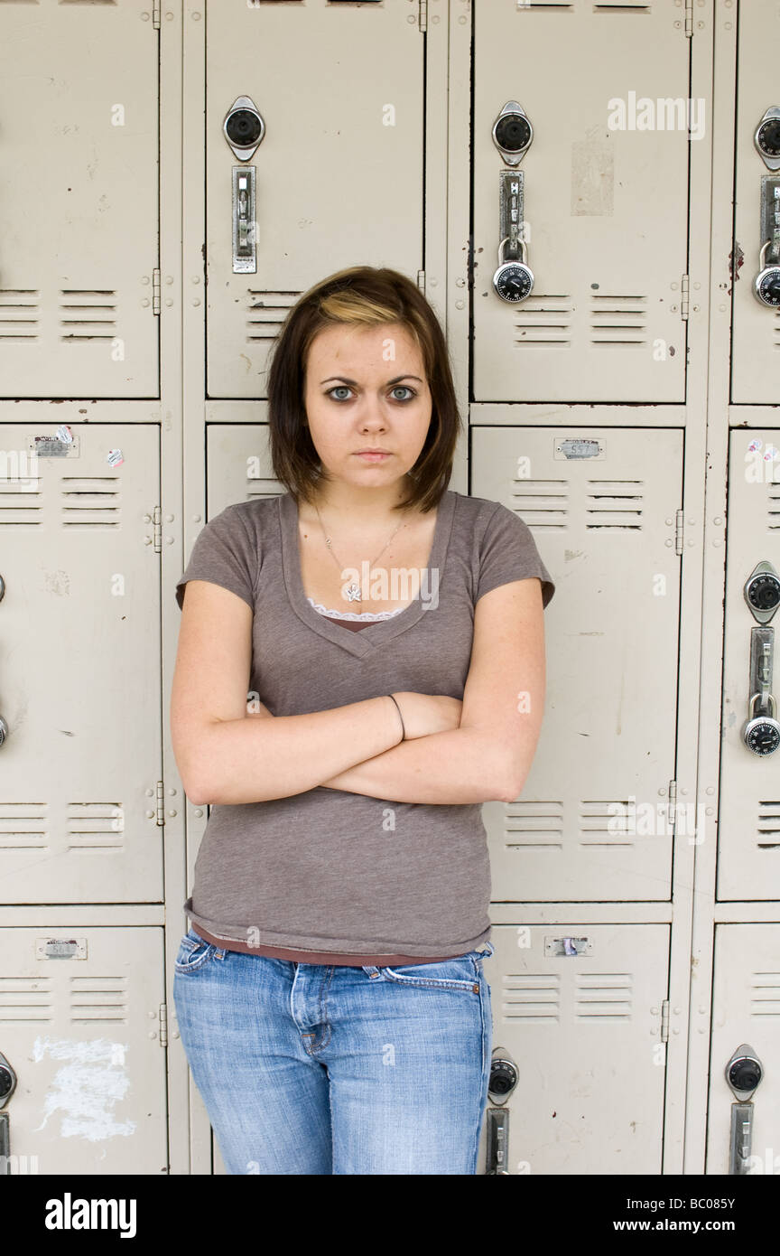Angry High School Student