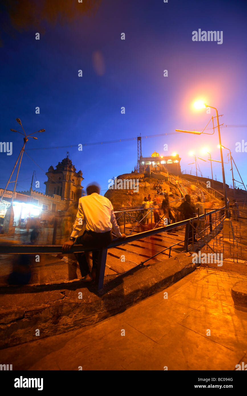 Trichy rock fort temple hi-res stock photography and images - Alamy
