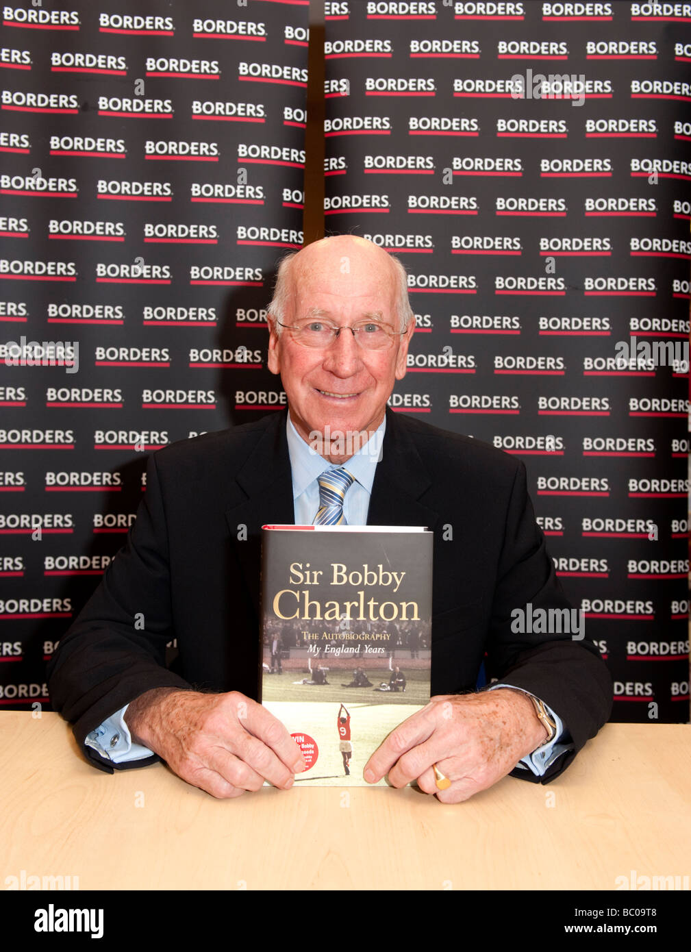 England and Manchester United footballing legend Sir Bobby Charlton at ...