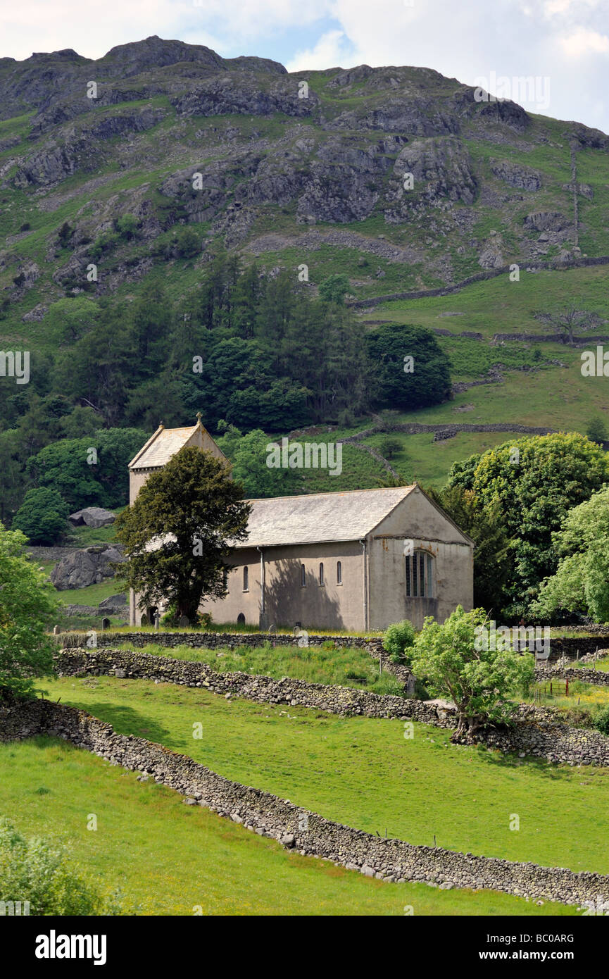 Church of Saint Cuthbert. Kentmere, Lake District National Park ...