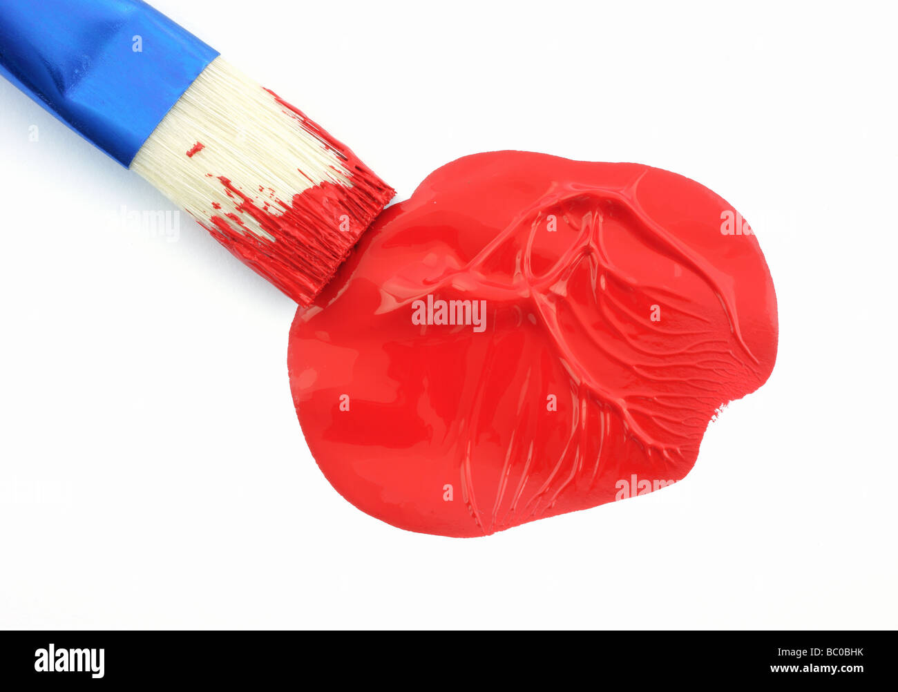 Wet blue paint hi-res stock photography and images - Alamy
