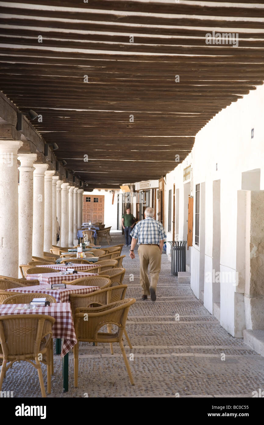 Plaza Mayor Square, Chinchon, Madrid Region, Spain Stock Photo - Alamy