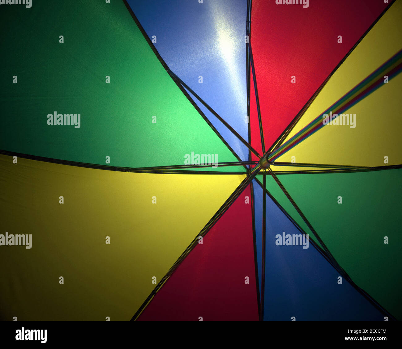 HOLIDAY CONCEPT: Colourful umbrella detail Stock Photo - Alamy