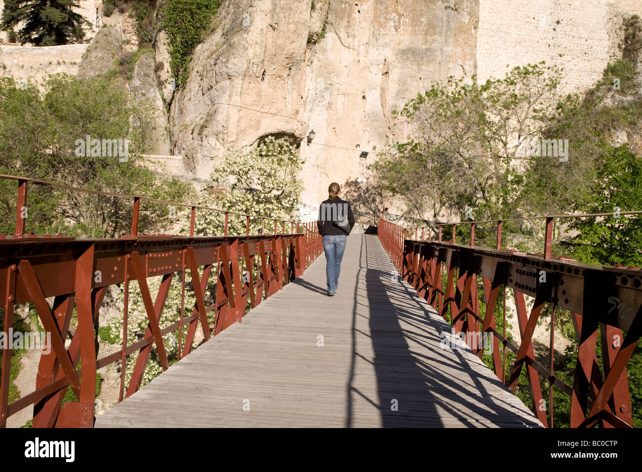 San Pedro (St Pauls) Bridge, Cuenca, Spain Stock Photo - Alamy