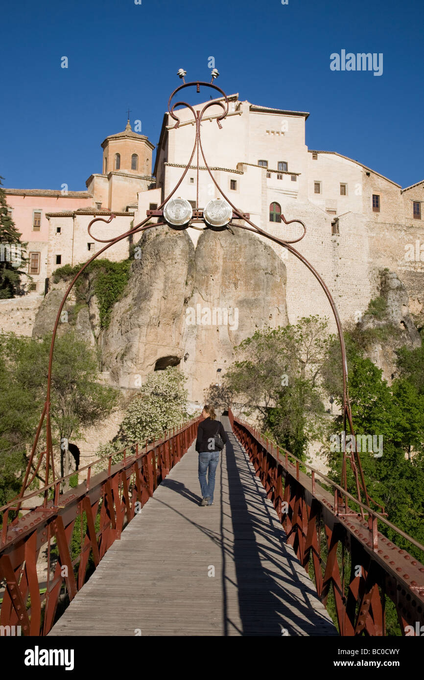 San Pablo (St Pauls) Bridge, Cuenca, Spain Stock Photo - Alamy