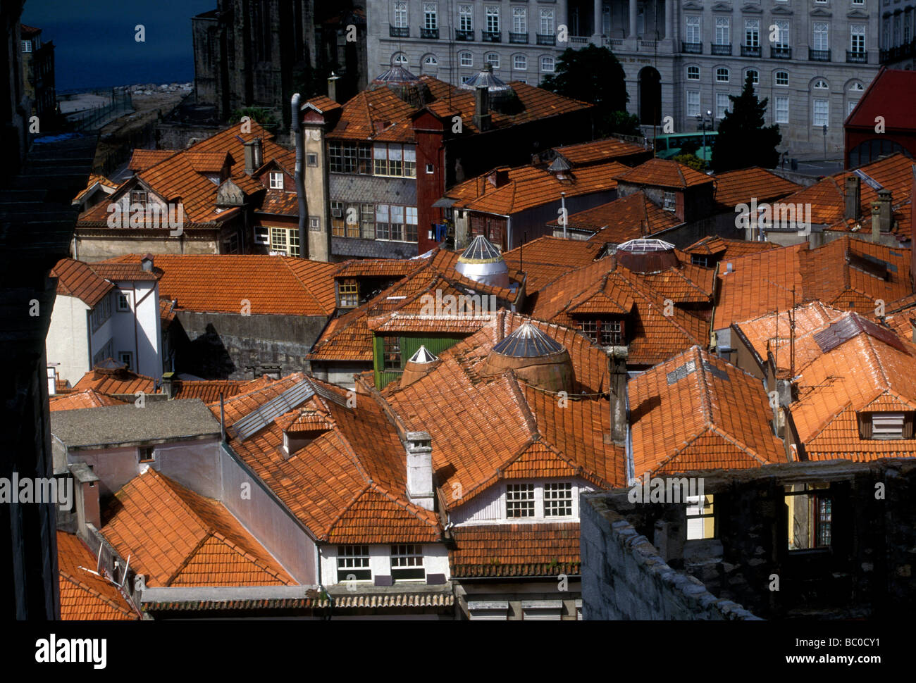 red-tiled rooftops, rooftops architecture, capital city, Porto, Porto ...