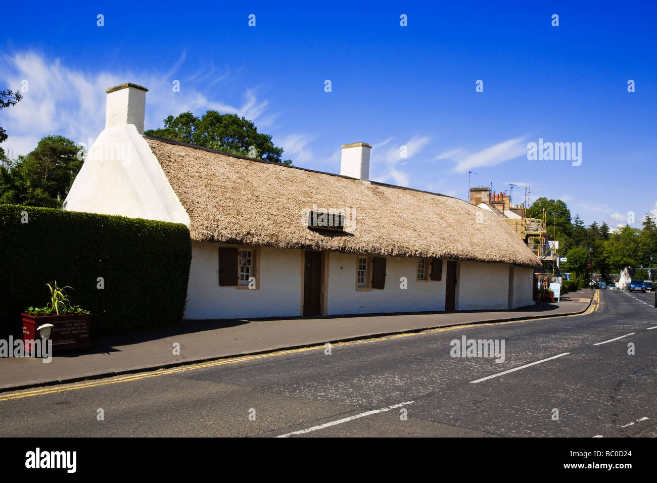 Burns cottage birth place of Scottish poet Robert Burns 1759 - 1796 ...