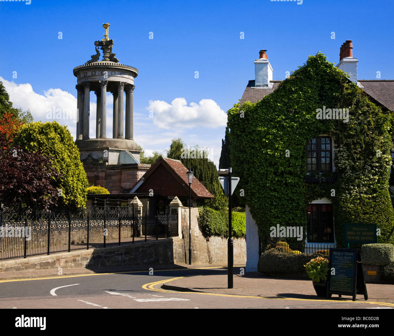Burns monument alloway hi-res stock photography and images - Alamy
