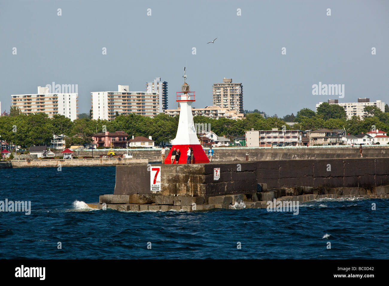 Ogden point lighthouse hi-res stock photography and images - Alamy