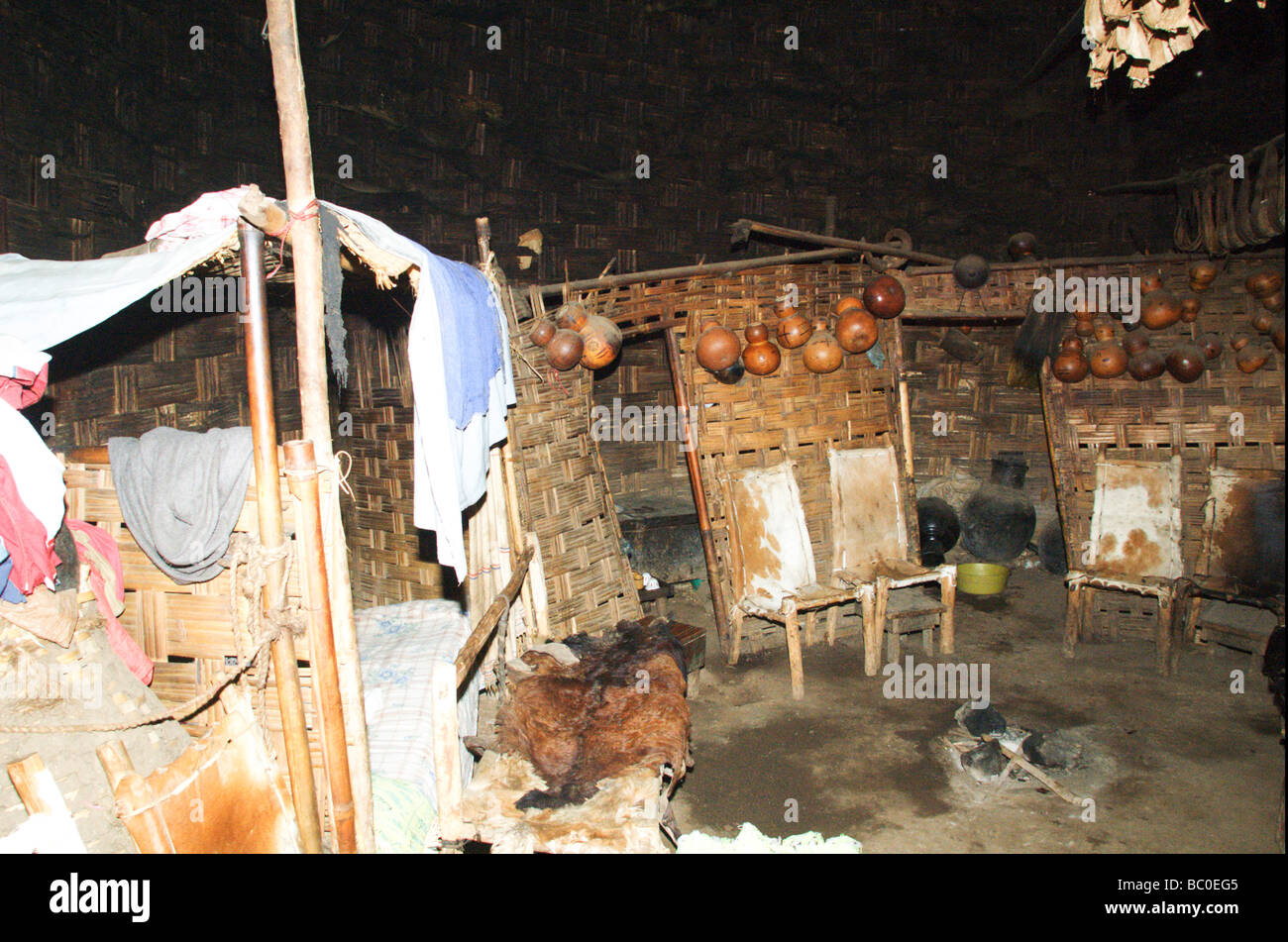 Inside african hut hi-res stock photography and images - Alamy