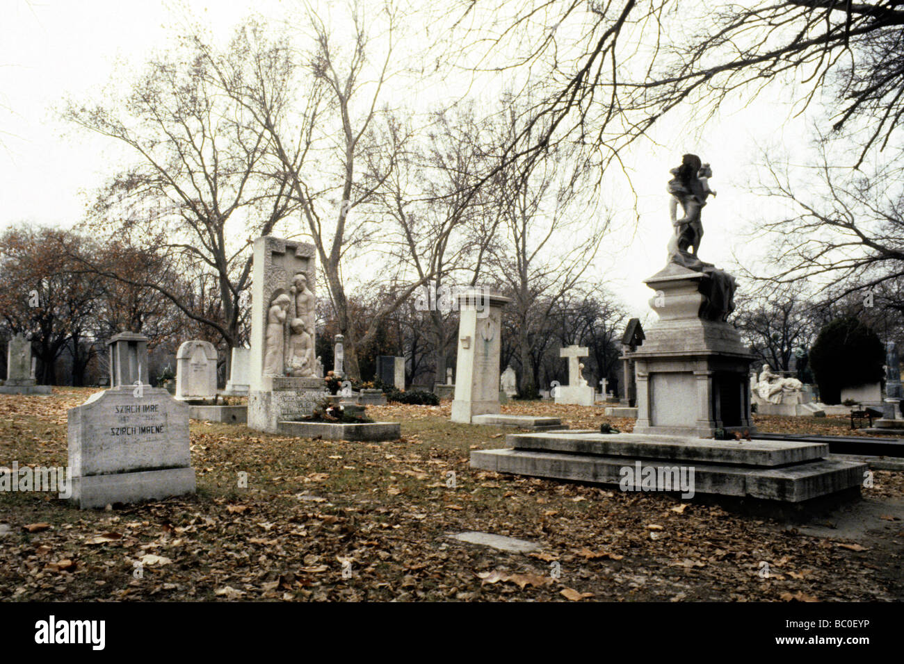 budapest Monumental cemetery Stock Photo - Alamy