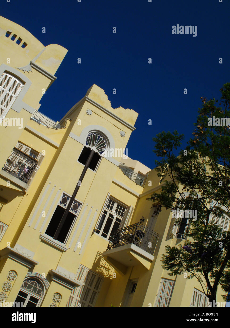 The Palm house building built in the Eclectic architecture style ...