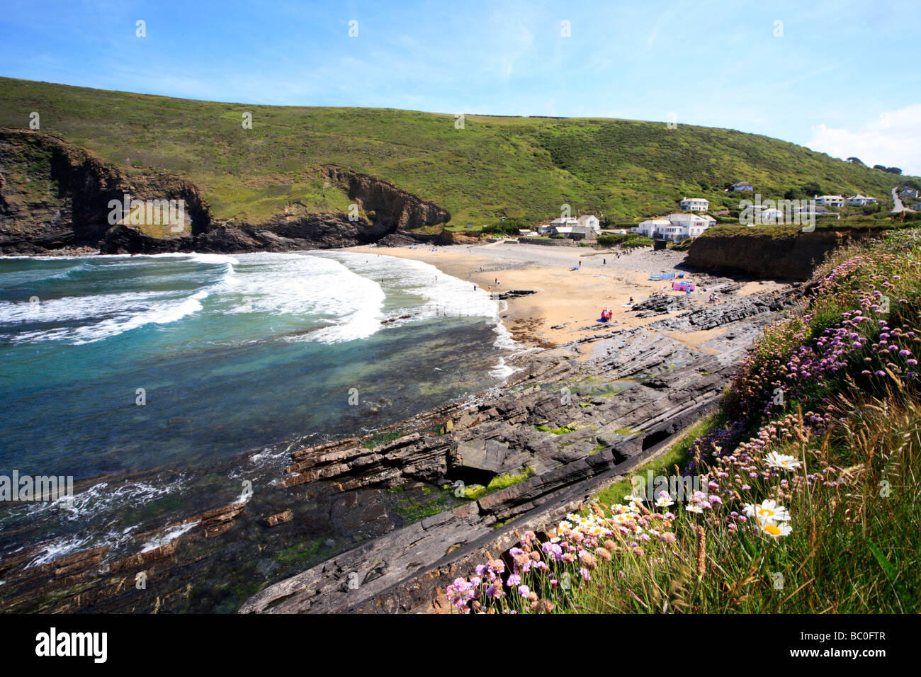 Crackington haven cornwall hi-res stock photography and images - Alamy