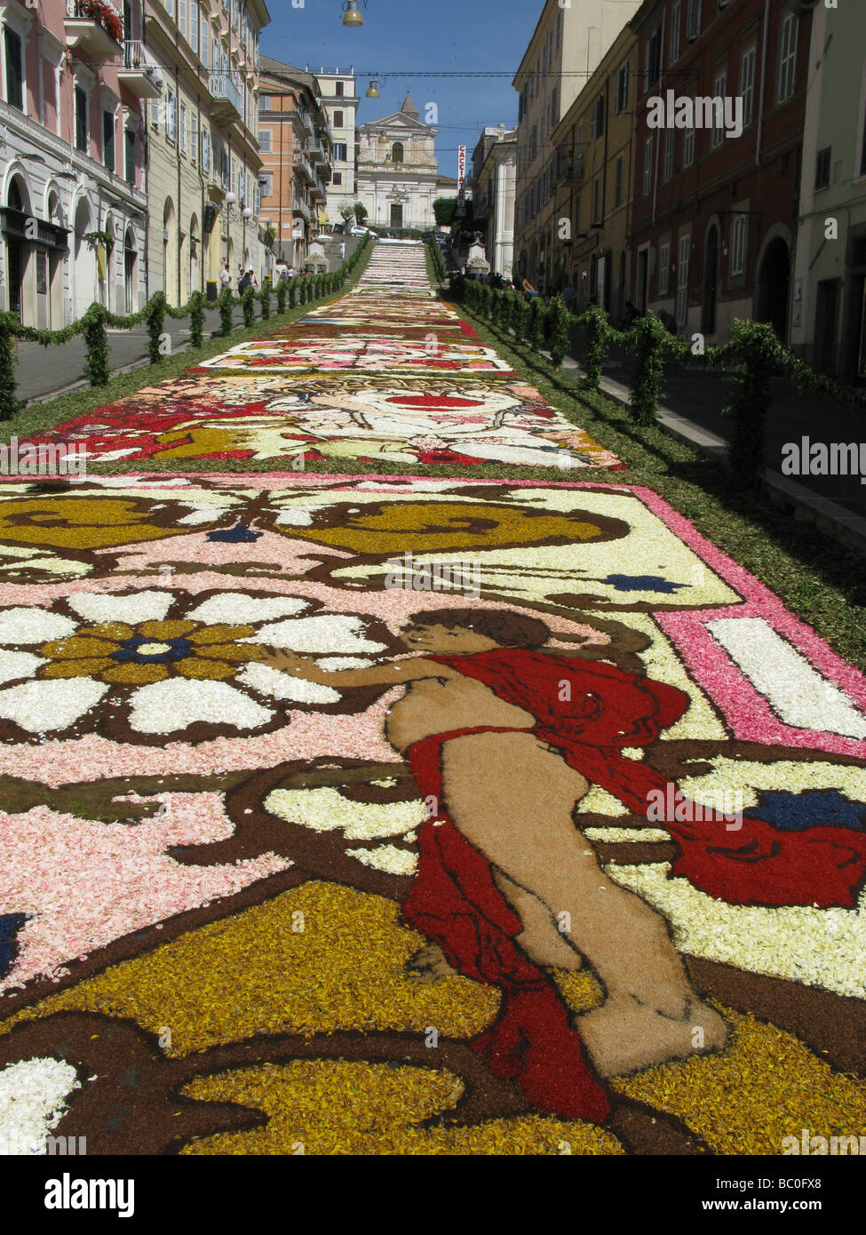 Infiorata genzano hi-res stock photography and images - Alamy