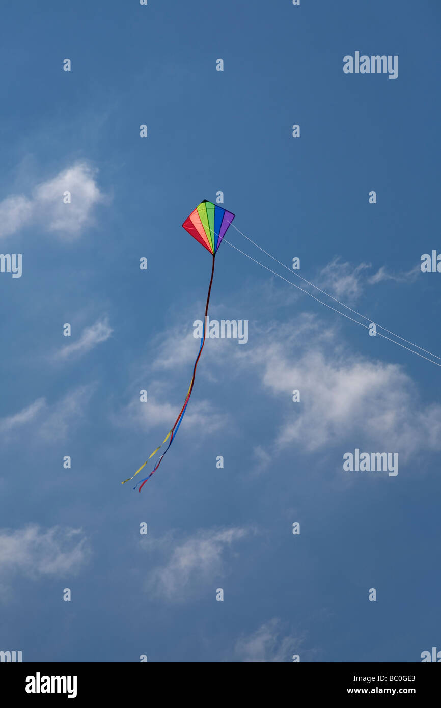 Multicoloured kite hi-res stock photography and images - Alamy