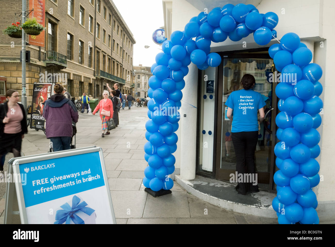 Barclays advert hi-res stock photography and images - Alamy