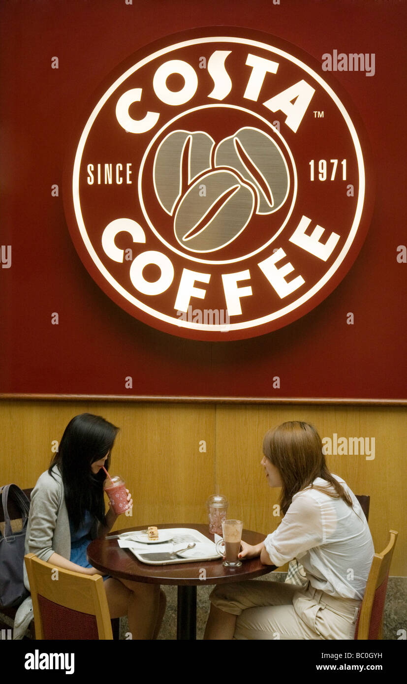 Coffee shop interior costa hi-res stock photography and images - Alamy