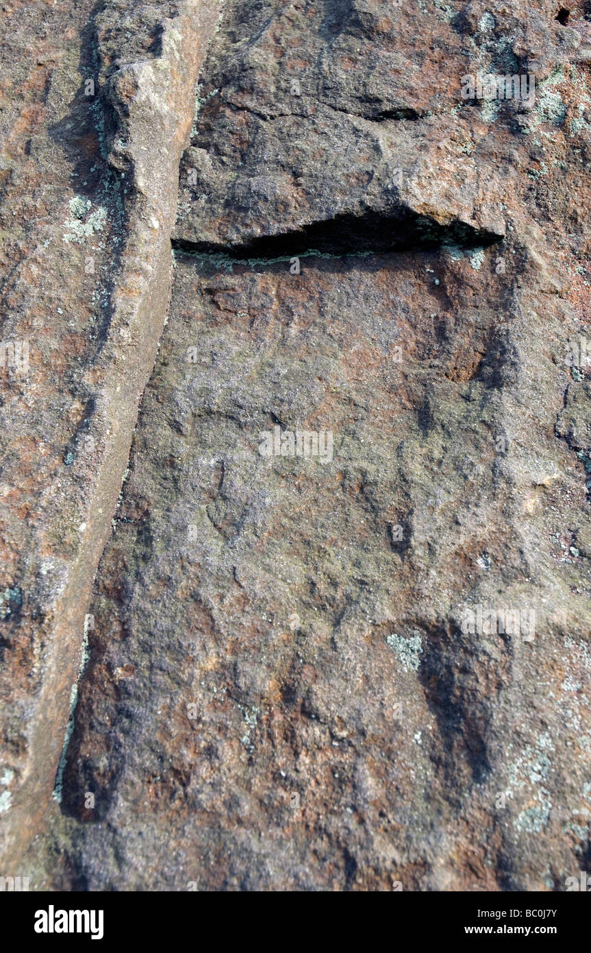 The Longstone, Mottistone, Isle of Wight, England, UK,GB Stock Photo ...