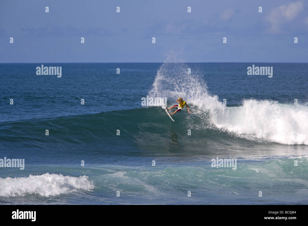 Surfing at Haleiwa,Oahu, Hawaii Stock Photo - Alamy